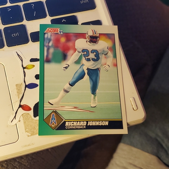 Other | Richard Johnson Football Card | Poshmark